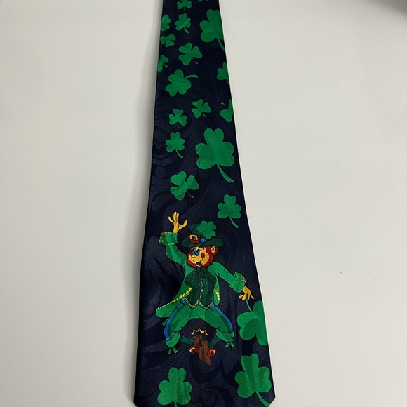 Steven Harris | Accessories | St Patricks Day Shamrock Neck Tie ...